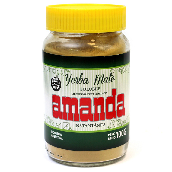Yerba Mate Amanda Soluble Instant 100g - rozpuszczalna | Yerbamarket.com