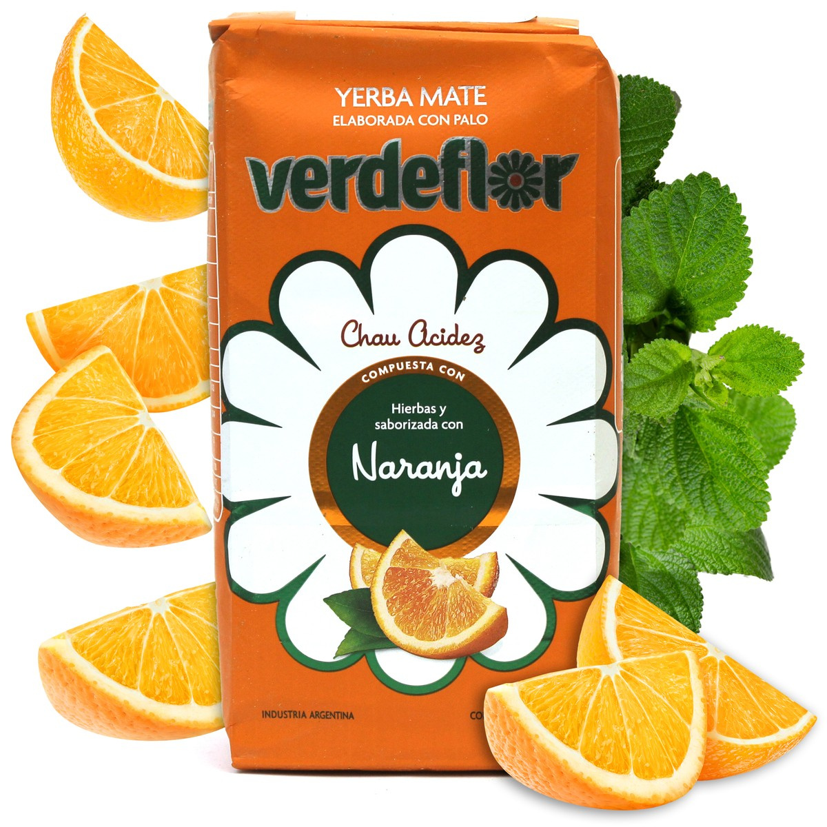 Argentyńska Yerba Mate Verdeflor Naranja 500g Pomarańczowa Elaborada ...