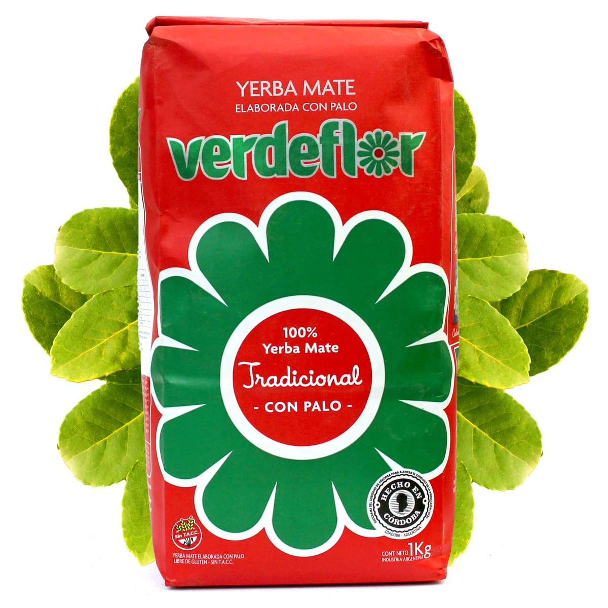 Argentyńska Yerba Mate Verdeflor Tradicional - Elaborada con Palo ...